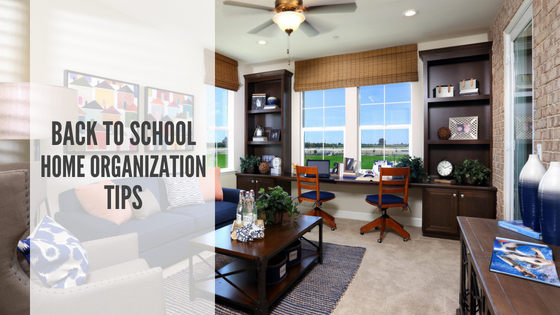 Back to School Home Organization Tips - FCB Homes